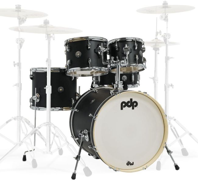 Pdp Spectrum 5pc Shell Pack Ebony Stain Music Depot Musique Dépôt